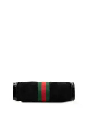 Gucci 2016-2026 Small Suede Web Ophidia Chain Crossbody Bag