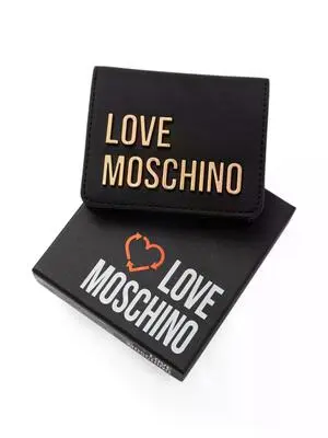 Moschino Logo-plaque Bifold Wallet