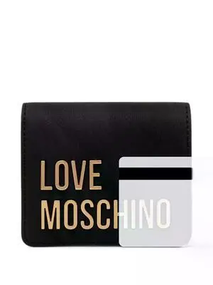 Moschino Logo-plaque Bifold Wallet