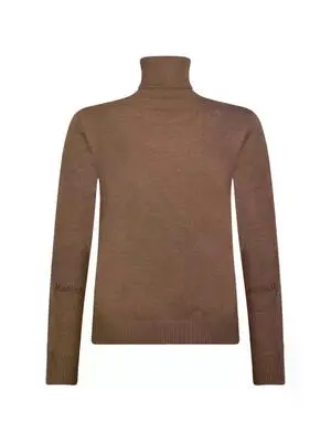 Max Mara Elbow-patch Roll-neck Sweater