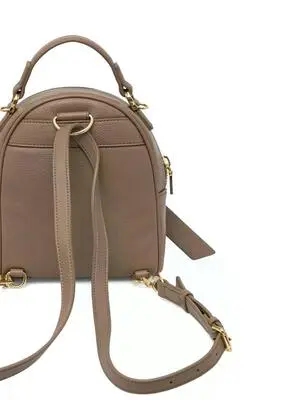 Moschino Logo-tag Pebbled Backpack