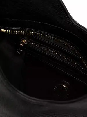 Moschino Logo-plaque Pebbled Tote Bag