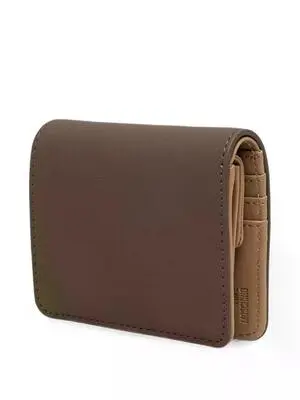 Moschino Logo-plaque Bifold Wallet