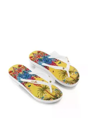 Camilla Sultanahmet Summer Embellished Flip-flops