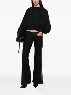 Adidas Cropped Raglan-sleeve Sweater