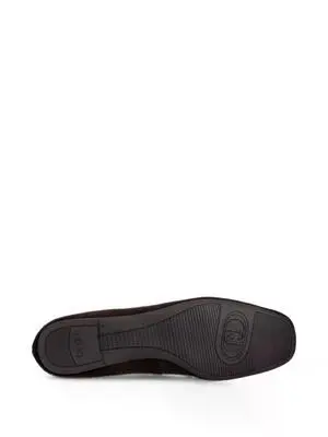 Liu Jo Logo-plaque Almond-toe Ballet Flats