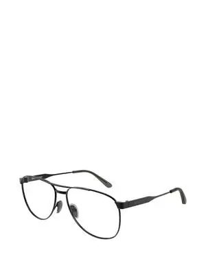Balenciaga Pilot-frame Glasses - Black