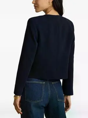 Ralph Lauren Double-breasted Sablé Crepe Jacket