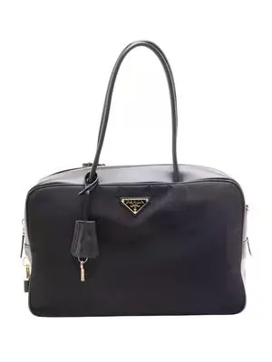 Prada 2013-2026 Tessuto Shoulder Bag - Black