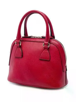 Gucci 2016-2026 Mini Calfskin Gg Charm Dome Satchel