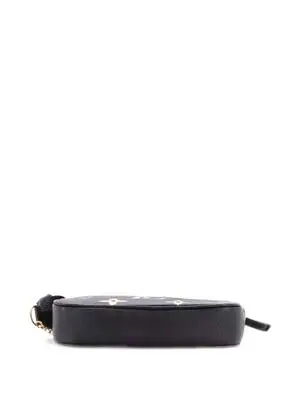 LOUIS VUITTON Pochette Accessoires Bicolor Monogram Empreinte Giant Mini Clutch Bag