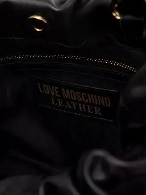 Moschino Bead-embellished Drawstring Tote Bag