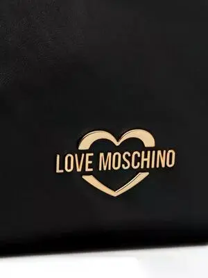 Moschino Bead-embellished Drawstring Tote Bag