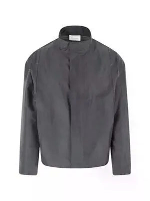 BERNER KUHL Raw-edge High-neck Jacket - Grey