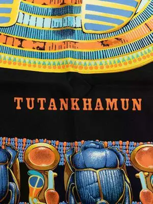 Hermès 20th Century Tutankhamun Silk Scarf 90 Scarves