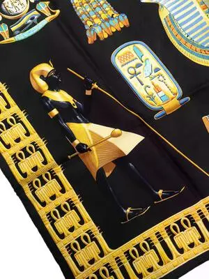 Hermès 20th Century Tutankhamun Silk Scarf 90 Scarves