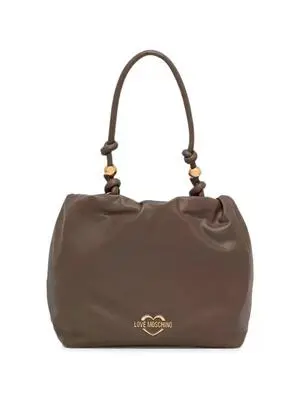Moschino Bead-embellished Knotted-handle Shoulder Bag
