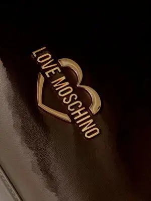 Moschino Bead-embellished Knotted-handle Shoulder Bag