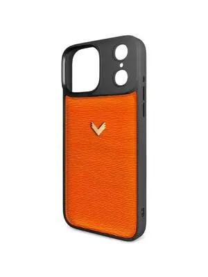 VELANTE Iphone 17 Pro Max Grained-leather Phone Case