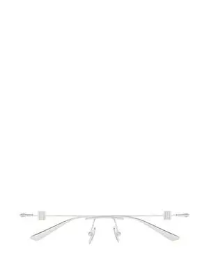 Balenciaga Rimless Square-frame Glasses