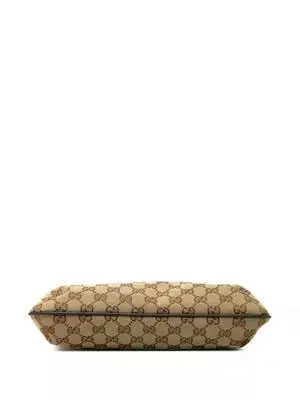 Gucci 2000-2015 Gg Canvas Web Crossbody Bag