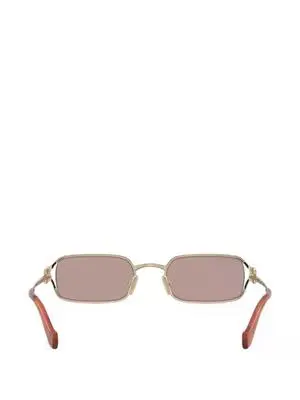 Miu Miu Rectangle-frame Sunglasses