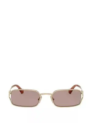Miu Miu Rectangle-frame Sunglasses