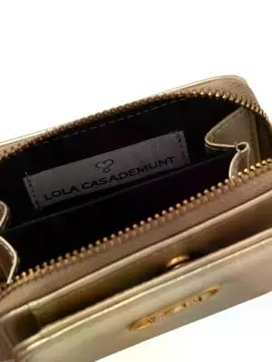 Lola Casademunt Logo-plaque Metallic Wallet