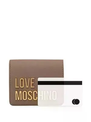 Moschino Logo-plaque Bifold Wallet