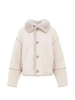 URBAN CODE Faux Fur Jacket - White