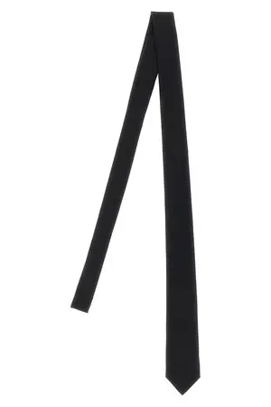 Saint Laurent Reps Bio 5' Tie - Black