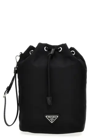 Prada Re-nylon Bucket Bag - Black