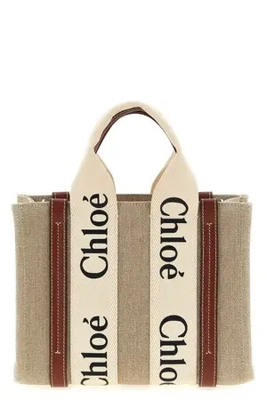 Chloé Shopping 'woody Small - Brown