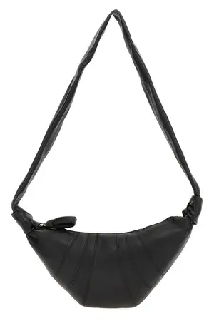 LEMAIRE Small Croissant' Shoulder Bag - Black