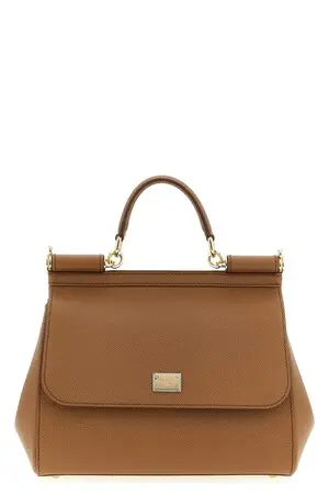 Dolce & Gabbana Sicily' Large Handbag - Brown