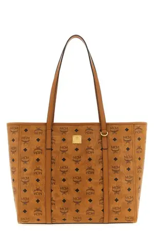 Mcm Medium 'toni' Shopping Bag - Brown
