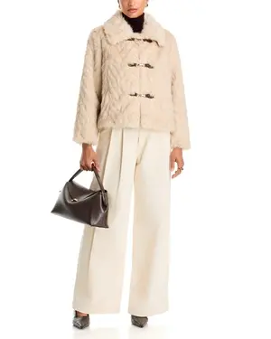 Love Token Amara Faux Fur Coat