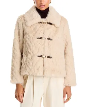 Love Token Amara Faux Fur Coat
