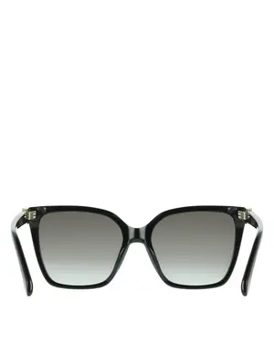 FERRAGAMO Vara Square Sunglasses, 57mm - Black