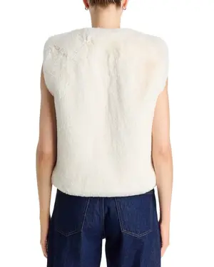 Theory Faux Fur Vest