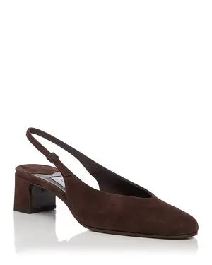 JIMMY CHOO Eyla Slingback Pumps - Chocolate
