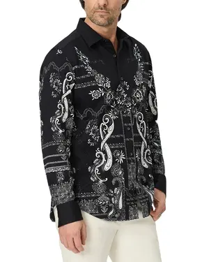 Robert Graham The Osbourne Long Sleeve Cotton Shirt