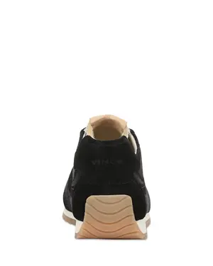 Vince Oasis Suede Sneakers - Black