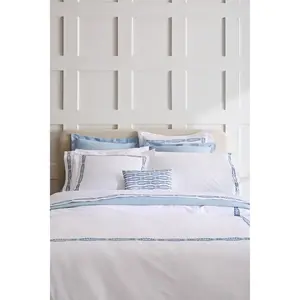 SFERRA X Scalamandre Cobblestones Embroidered Duvet Cover, Full/queen