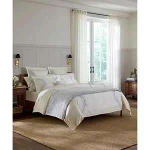 SFERRA X Scalamandre Isabella Embroidered Sateen Duvet Cover, Twin