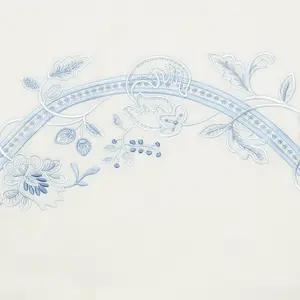 SFERRA X Scalamandre Isabella Embroidered Sateen Duvet Cover, King