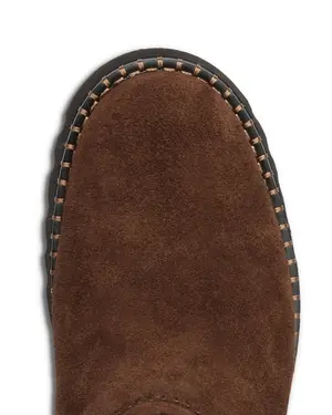 UGG Uptowner Shearling Lined Short Boots - Burnt Cedar