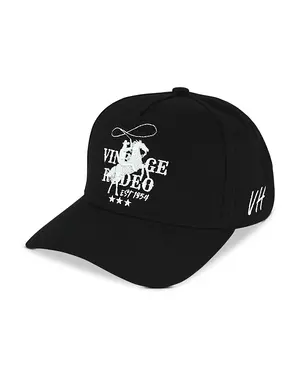 Vintage Havana Rodeo Trucker Hat - Black/rodeo