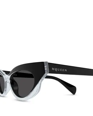 Alexander McQueen Cat Eye Sunglasses, 52mm