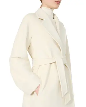 Max Mara Mxmondina Belted Wool Coat